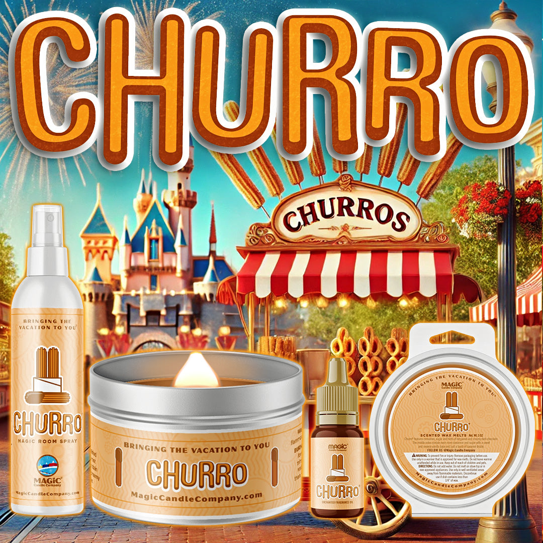 Churro® | Theme Park Snack – Magic Candle Company