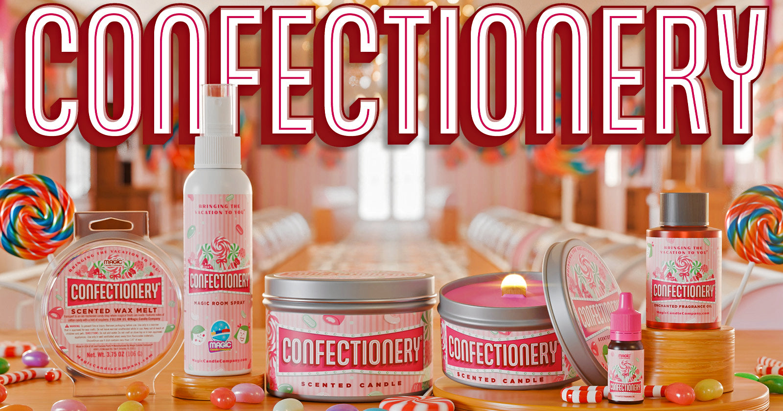 Confectionery® | Main Street Candy Shop – Magic Candle Company
