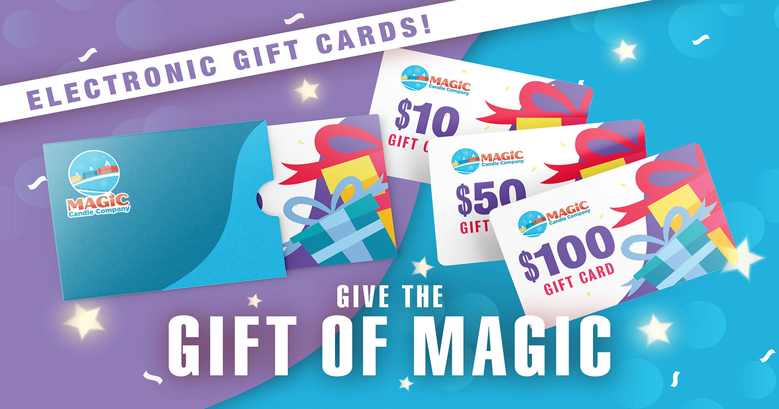 Gift Cards | Magic Candle Company®