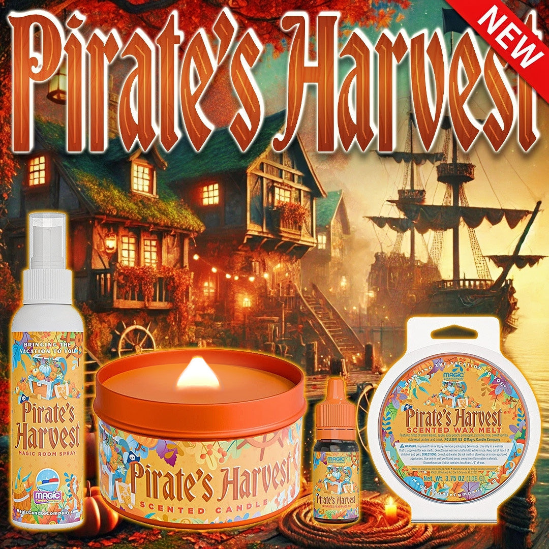 Pirate's Harvest® | Fall Theme Park Scents – Magic Candle Company