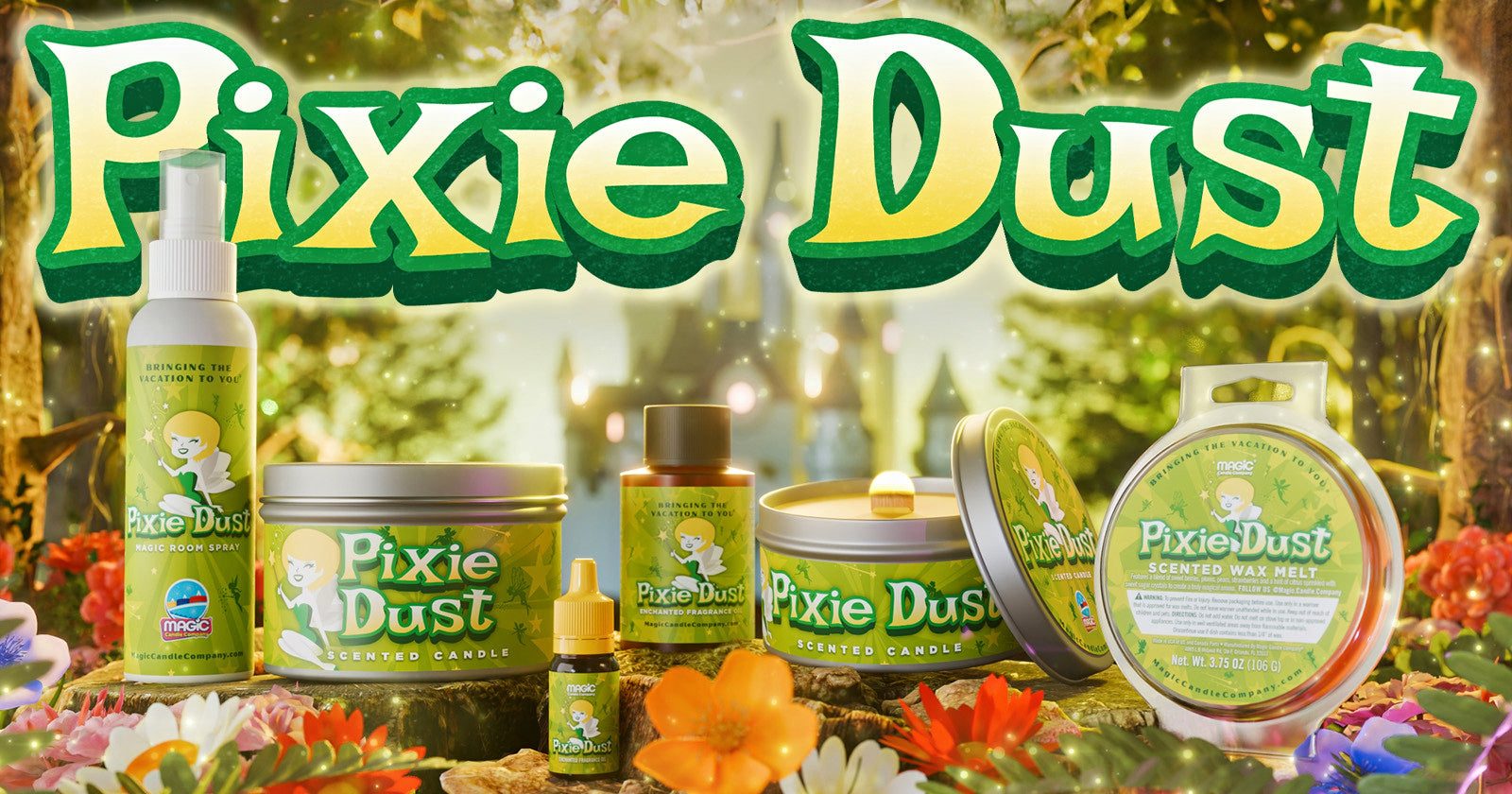 Pixie Dust | Smell the Magic – Magic Candle Company