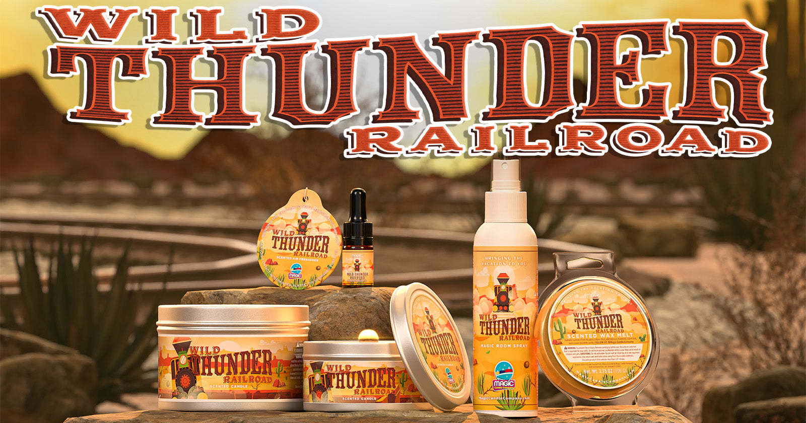 Wild Thunder Railroad Fragrance – Magic Candle Company